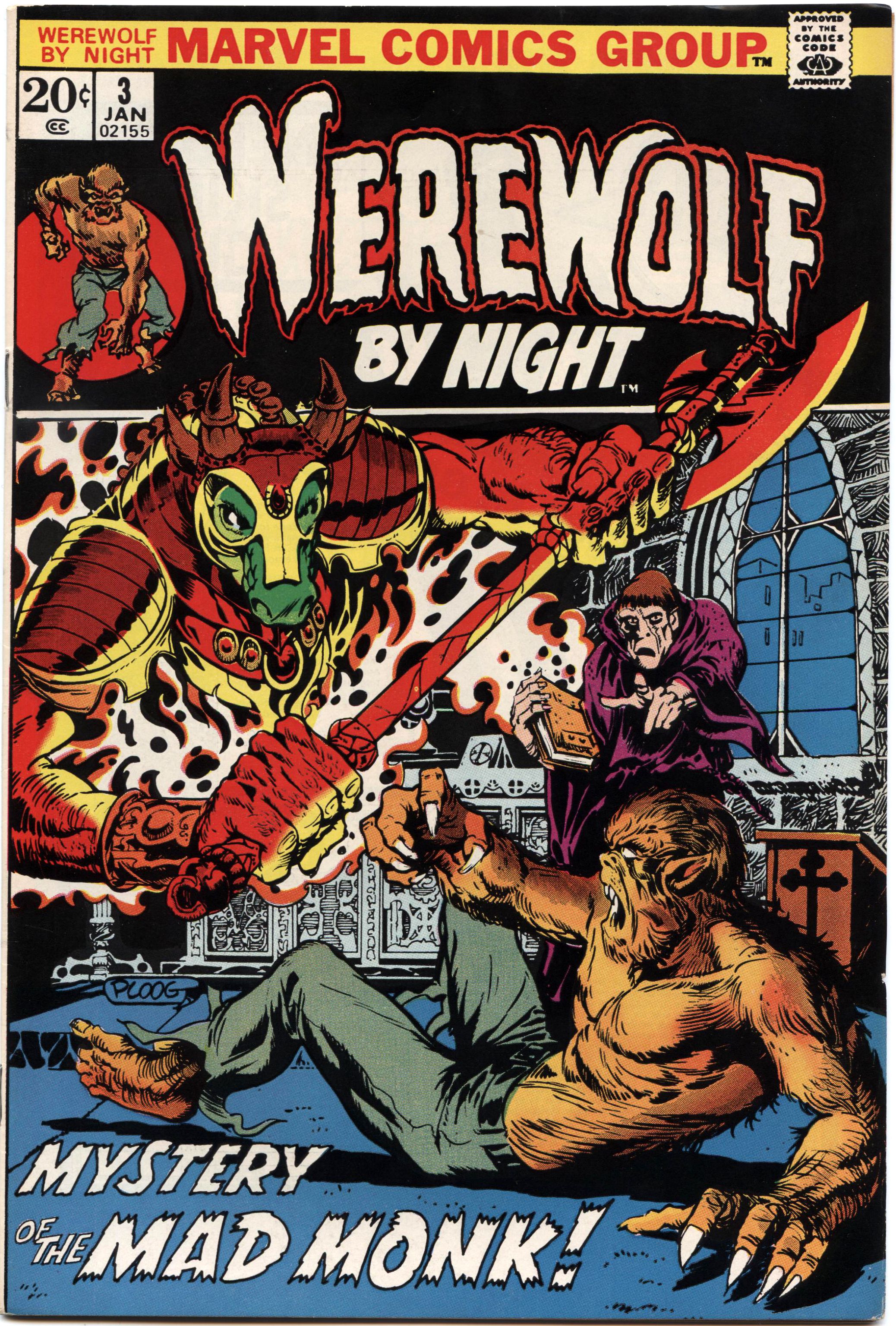 Lot Detail 1973 Werewolf By Night 3 Marvel Comics Featuring Mike