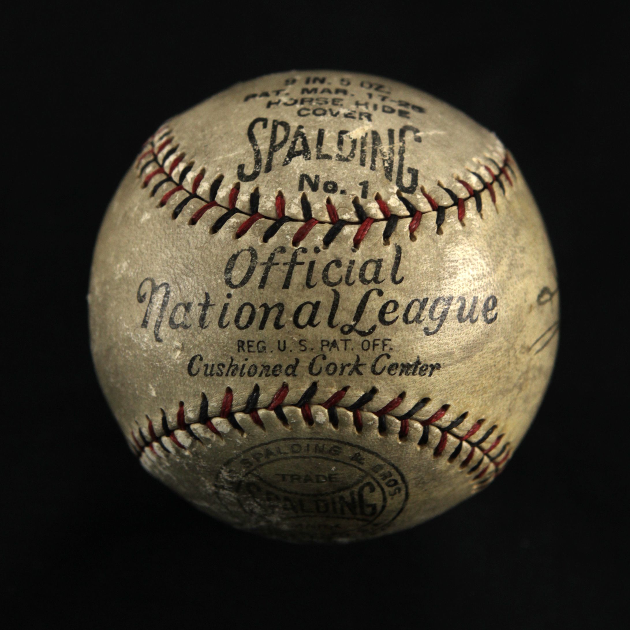 Lot Detail - 1911-33 Spalding Official National League Baseball Lot Detail - 1911-33 Spalding Official National League Baseball