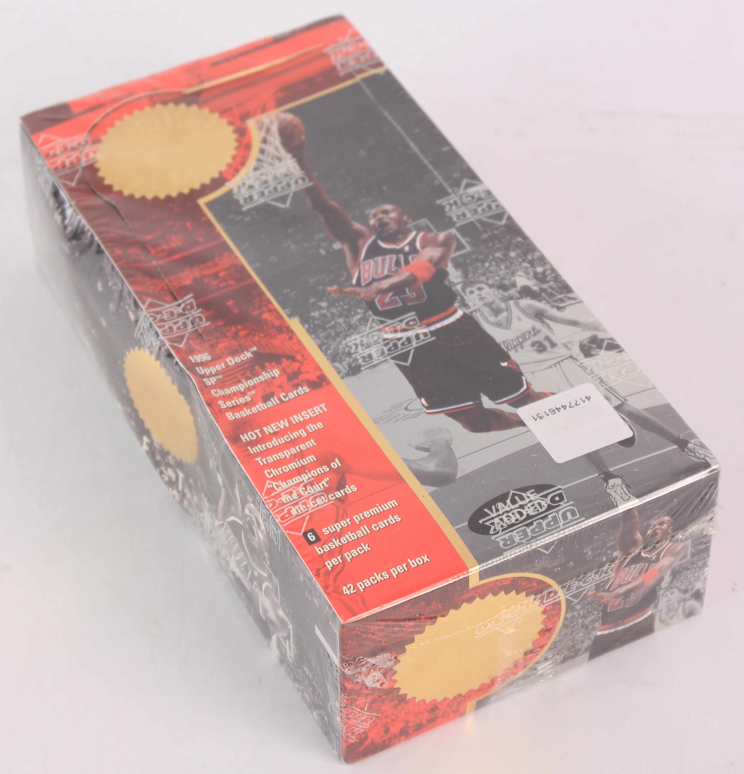 Lot Detail 1996 Upper Deck Sp Championship Series Basketball Trading