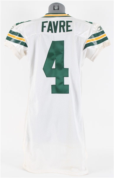 Lot Detail - 2010's Brett Favre Green Bay Packers Post Career Jersey ... Lot Detail - 2010's Brett Favre Green Bay Packers Post Career Jersey ...