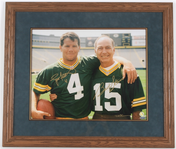 Lot Detail - 1997 Brett Favre & Bart Starr Green Bay Packers Signed ... Lot Detail - 1997 Brett Favre & Bart Starr Green Bay Packers Signed ...